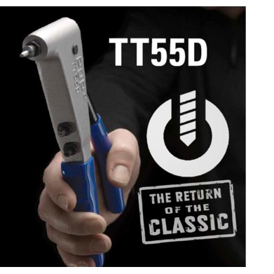 POP TT55D | POP Hand Rivet Tool | Manual Plier Type Riveter