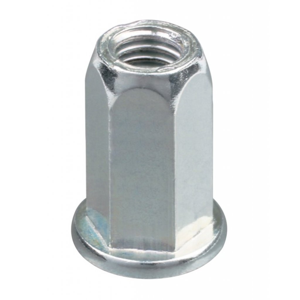 M10 Flat Head Full Hex Rivet Nut | Rivetnut | Threaded Insert M10 Flat Head Full Hex Rivet Nut | Rivetnut | Threaded Insert